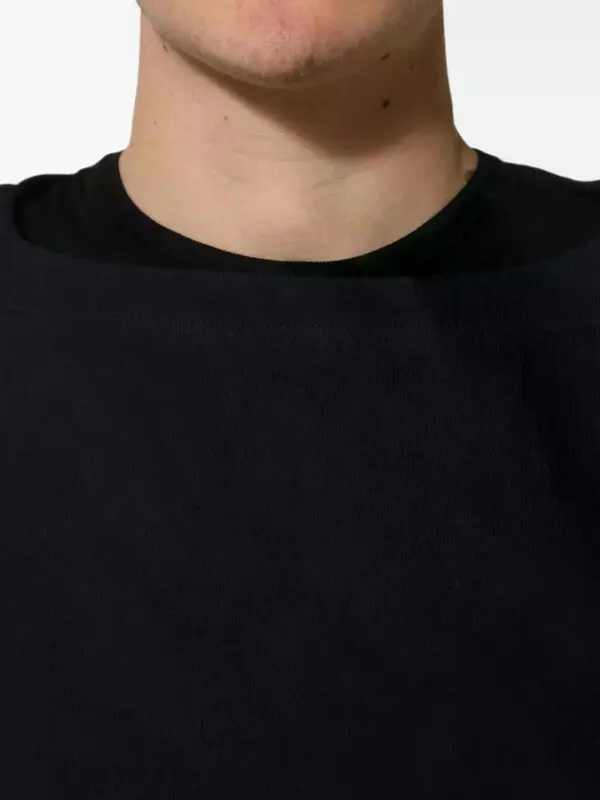 Dolce & Gabbana Logo-patch Boat-neck Sweater