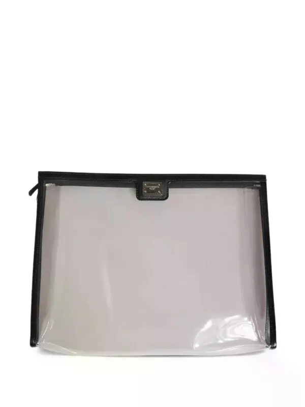 Dolce & Gabbana Logo-plaque Clutch Bag