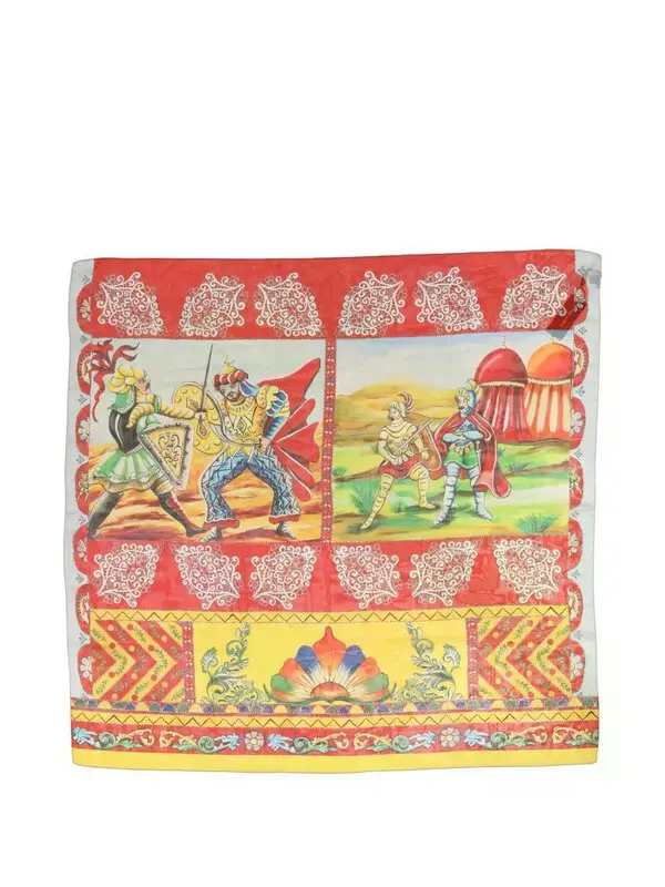 Dolce & Gabbana Printed Square Scarf