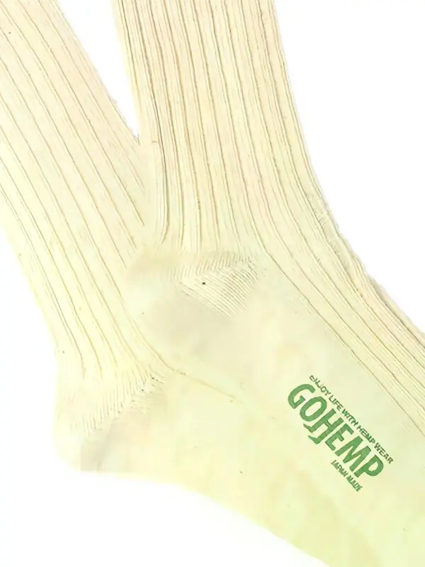 Anonymous Ism Go Hemp Rib-knit Socks