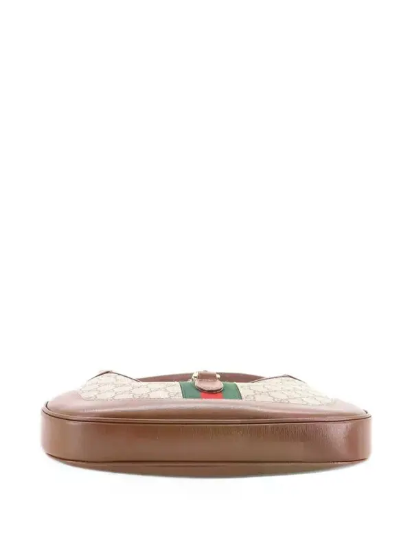 Gucci Jackie 1961 Gg Coated Canvas Small Hobo Bag