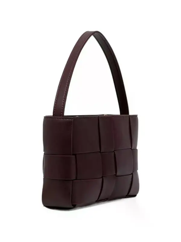 MORGAN Woven Shoulder Bag