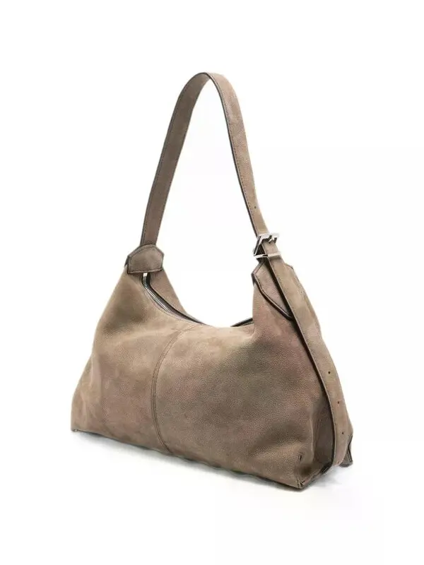 HAGS Grainy-texture Shoulder Bag