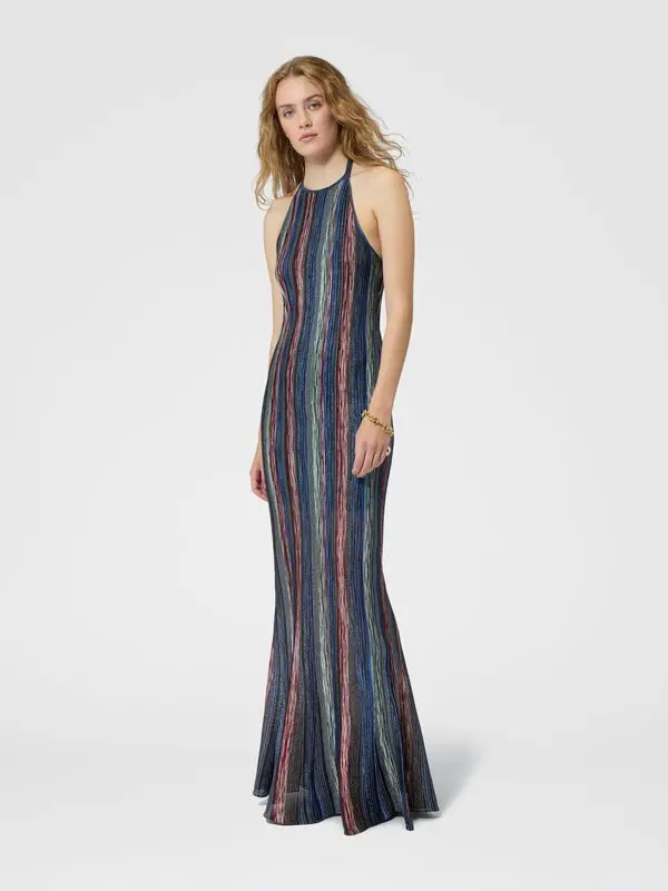 Missoni Ribbed Viscose Lamé Dress