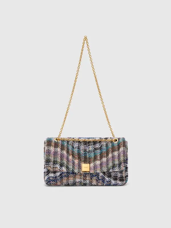 Missoni Shoulder Bag In Wool Blend
