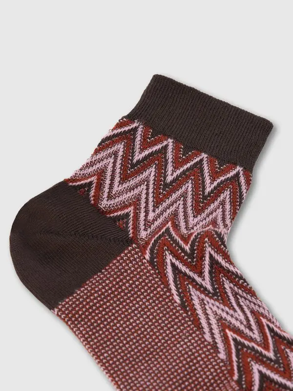 Missoni Stretch Cotton-blend Ankle Socks