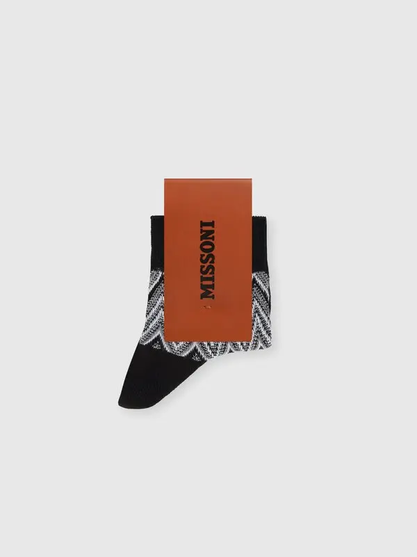Missoni Lamé Cotton-blend Ankle Socks
