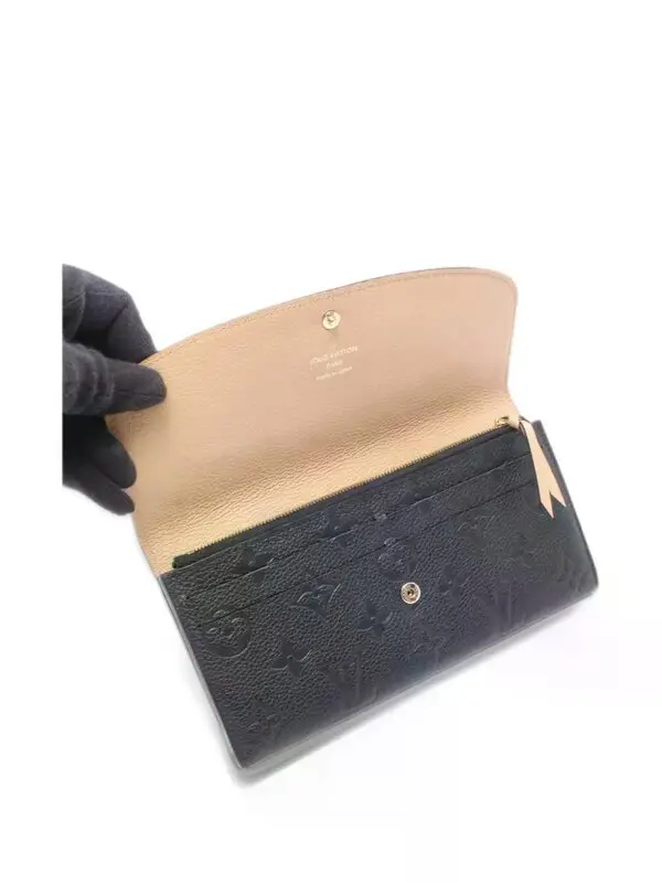 LOUIS VUITTON Emily Monogram Empreinte Long Wallet