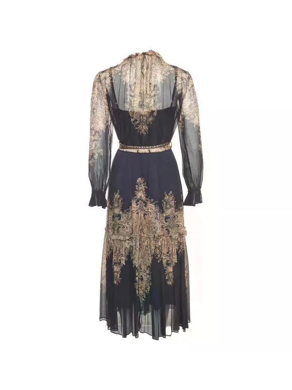 Zimmermann Natura Garden-print Midi Dress