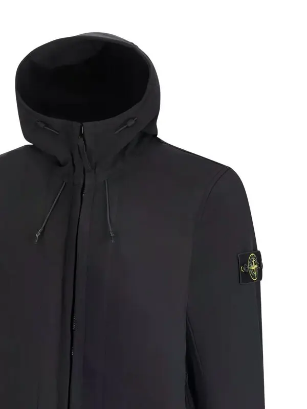 Stone Island Q100004 Soft Shell-r_e.dye® Technology Hooded Jacket