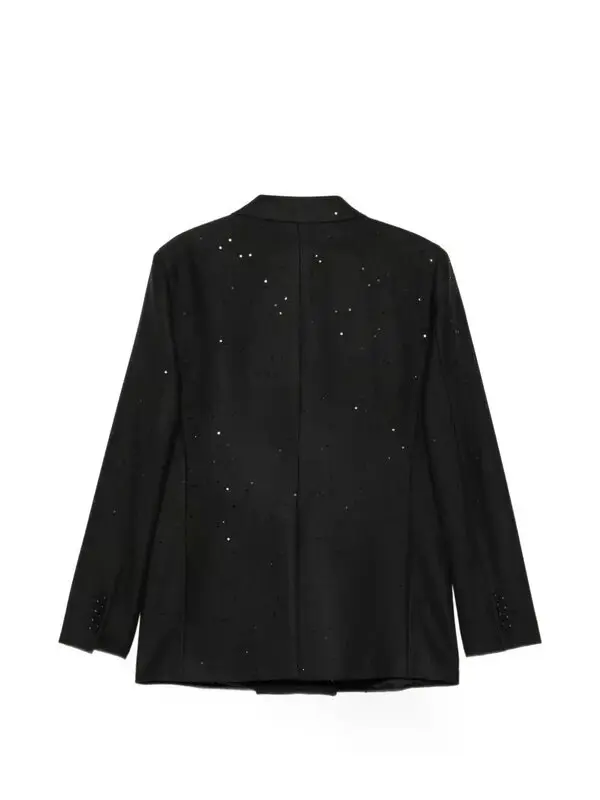 MANUEL RITZ Sequin-embellished Double-breasted Blazer