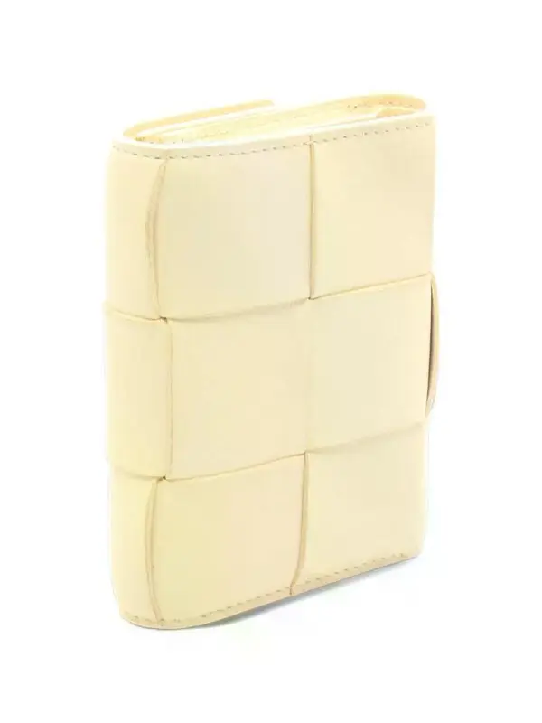 Bottega Veneta 2000 Cassette Maxi Intrecciato Trifold Wallet