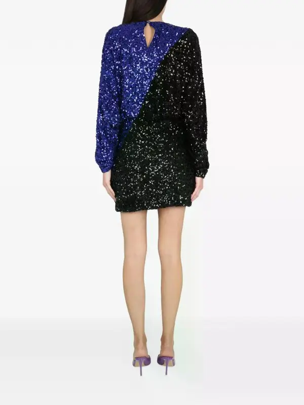 ROTATE BY BIRGER CHRISTENSEN Sequined Mini Dress