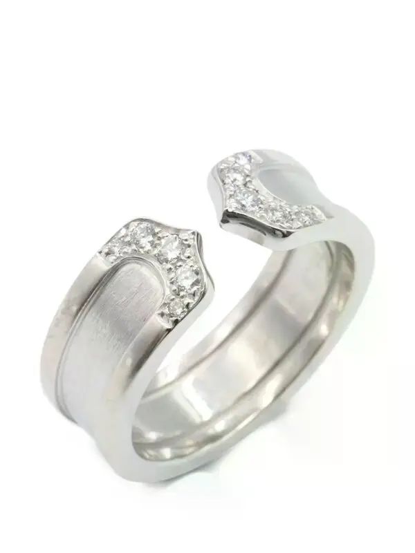 Cartier 2010s C2 Diamond Ring
