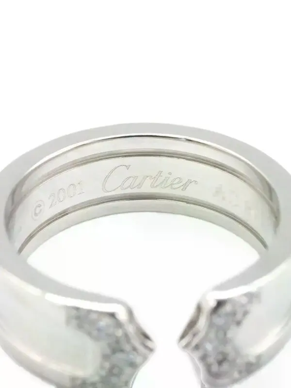 Cartier 2010s C2 Diamond Ring
