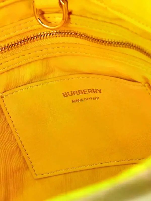 Burberry Lola Shopping Quilted Lambskin Medium Tote Bag