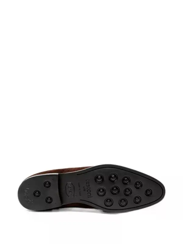 TESTONI Lace-up Suede Boots