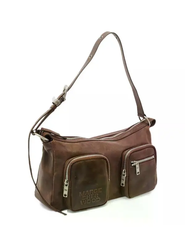MARGESHERWOOD Outpocket Leather Tote Bag