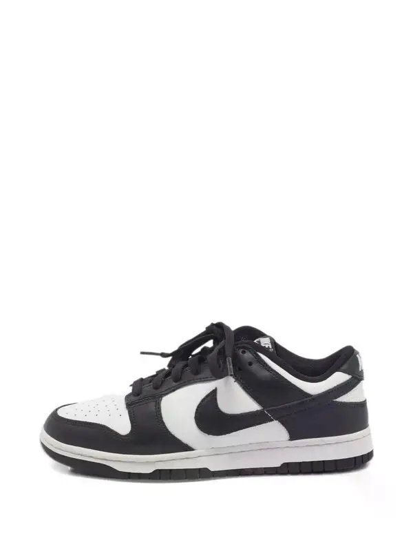 Nike Dunk Low Panda Leather Sneakers