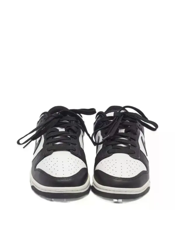 Nike Dunk Low Panda Leather Sneakers