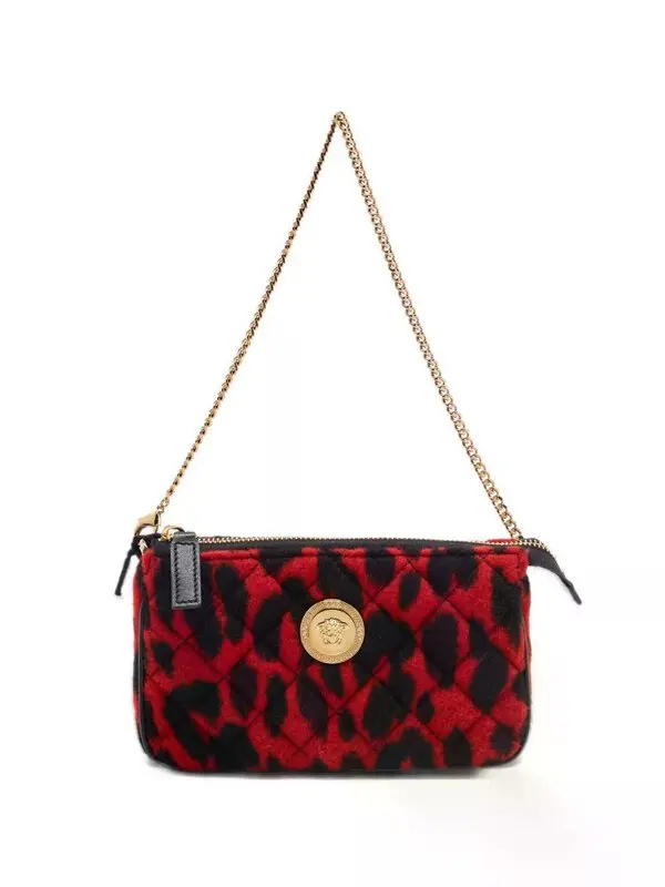 Versace Small Medusa Quilted Pochette Bag