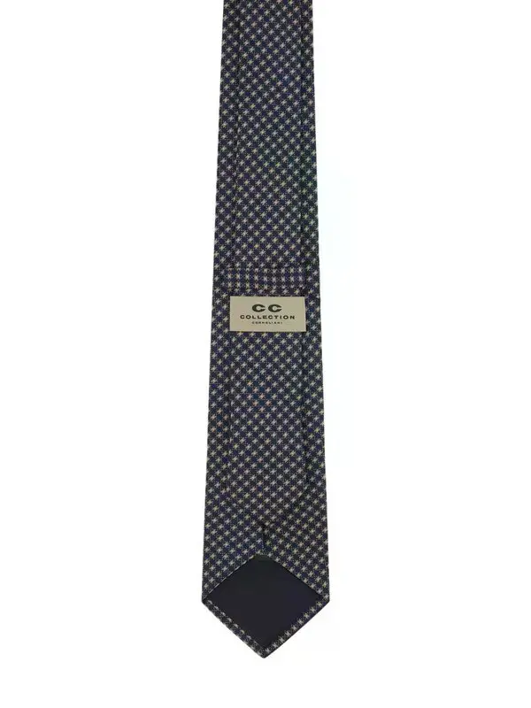 Corneliani Houndstooth-pattern Tie