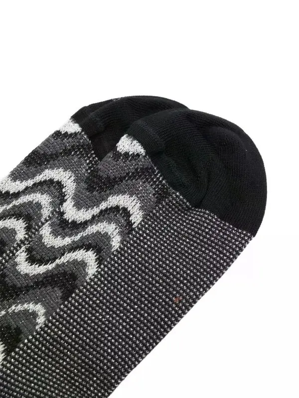 Missoni Zigzag Knit Socks
