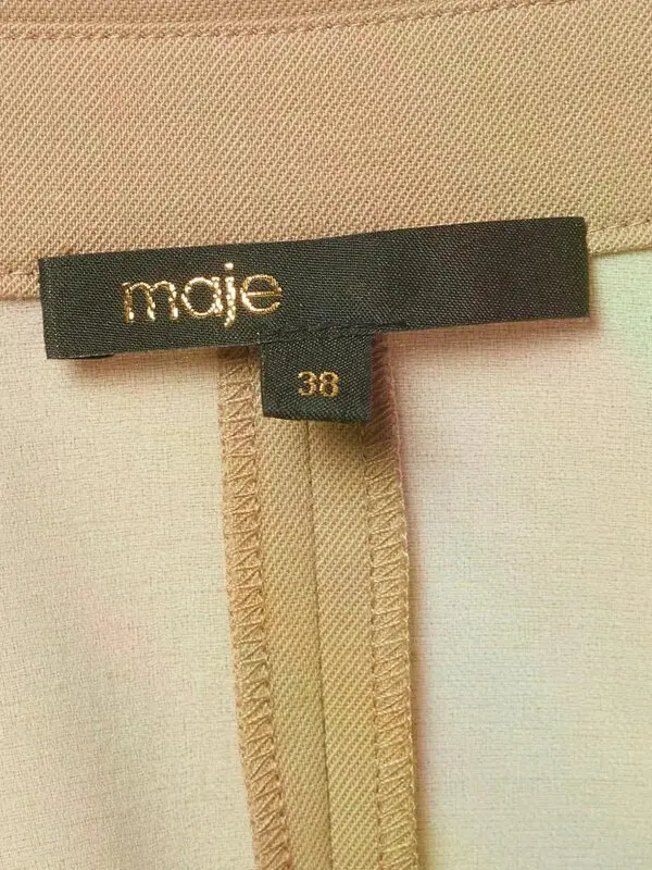 Maje Buttoned Mini Dress
