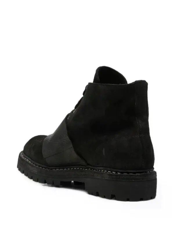 Guidi Buckle-strap Lace-up Boots