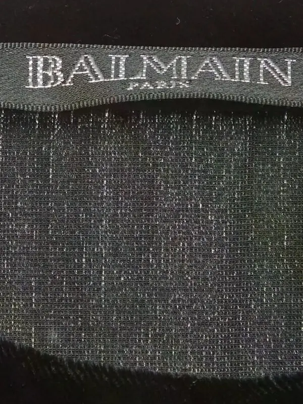 Balmain Glitter Logo-print T-shirt