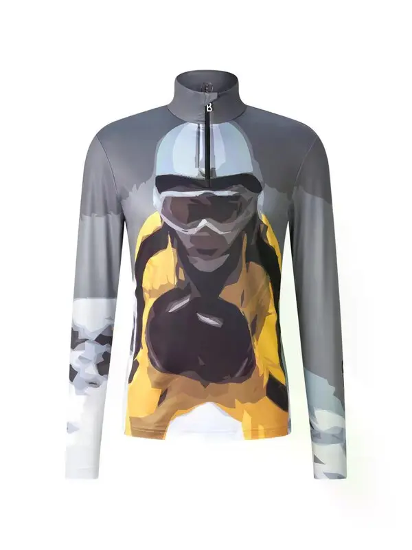 Bogner Verti Alpine-print Base Layer