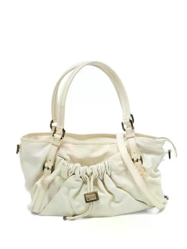 Burberry Drawstring Buckled Satchel Bag