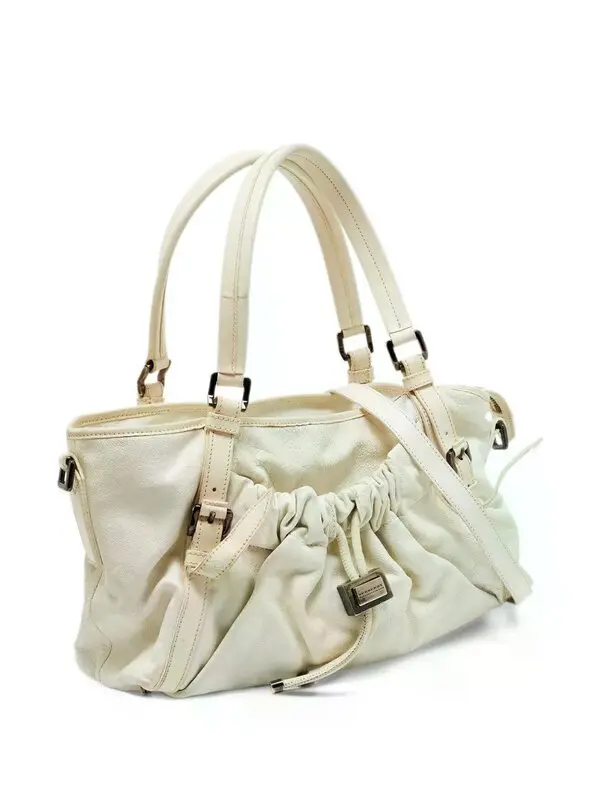 Burberry Drawstring Buckled Satchel Bag