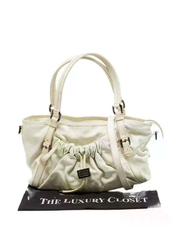 Burberry Drawstring Buckled Satchel Bag