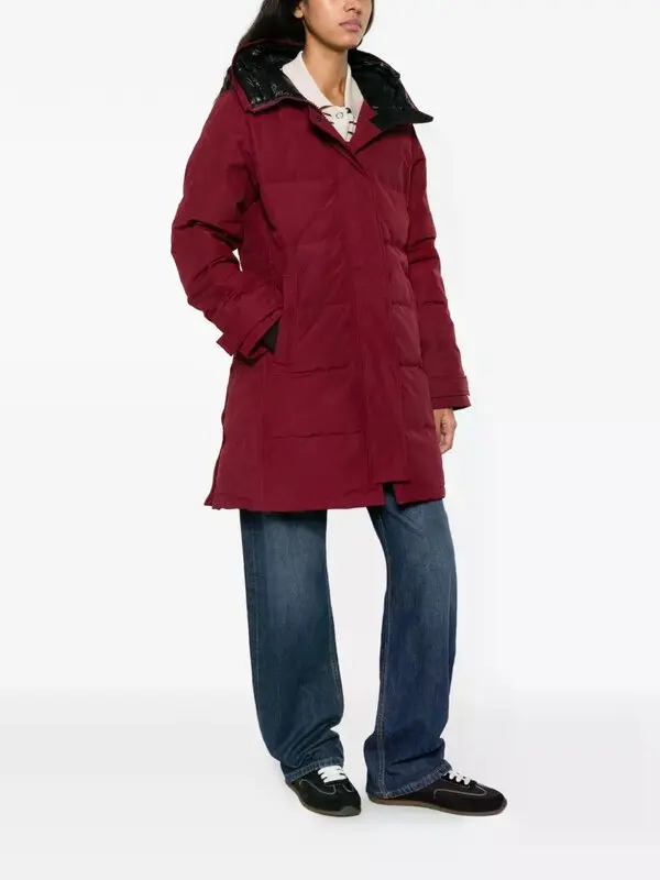 Canada Goose Shelburne Quilted Parka - Red