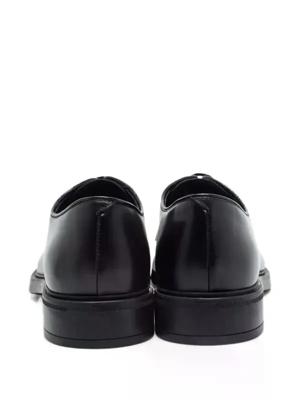 Prada Brushed Leather Derby Shoes