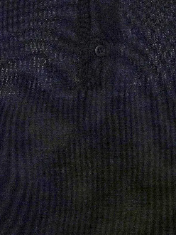 Prada Long-sleeved Polo Polo Shirt