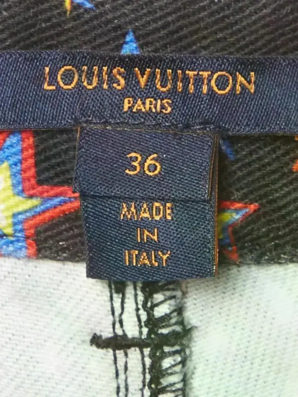 LOUIS VUITTON Game On Galaxy Straight-leg Jeans