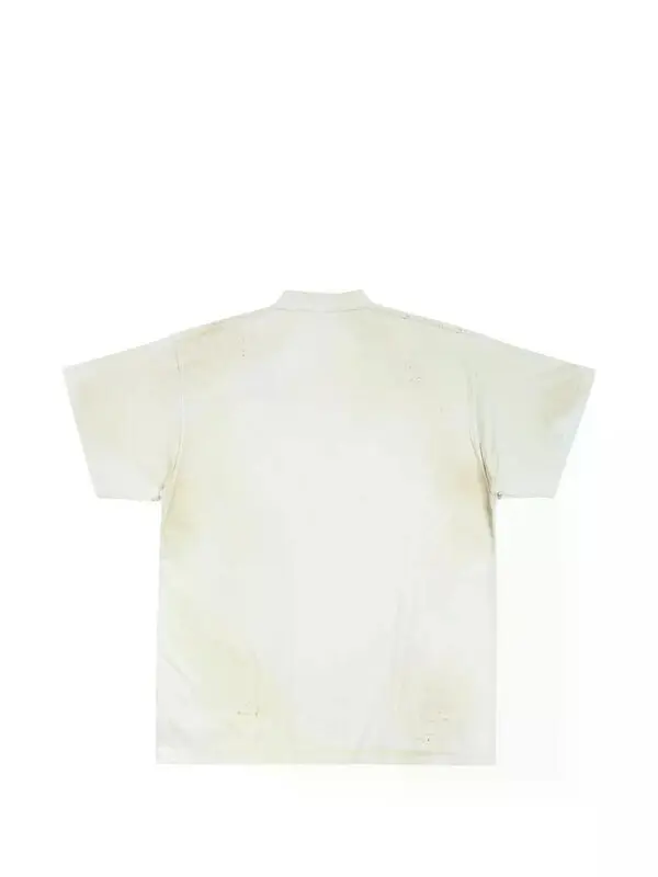 Balenciaga Backflip Oversized T-shirt - White