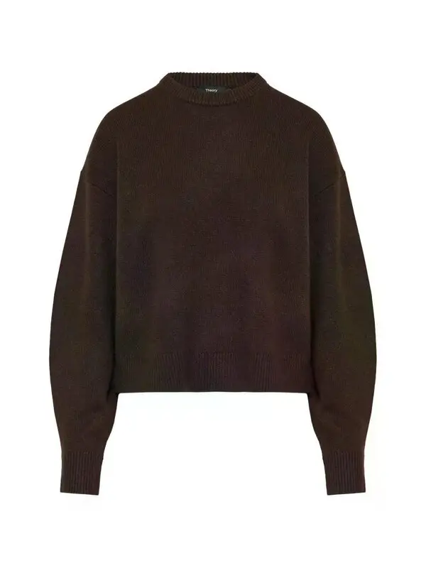 Theory Crew-neck Cashmere Sweater