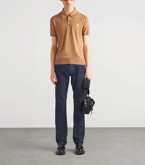Prada Stretch-denim Tapered Jeans