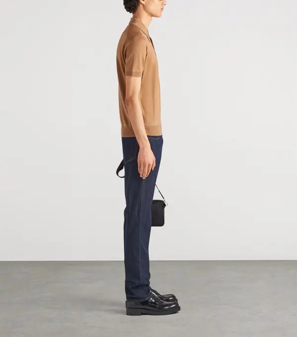 Prada Stretch-denim Tapered Jeans