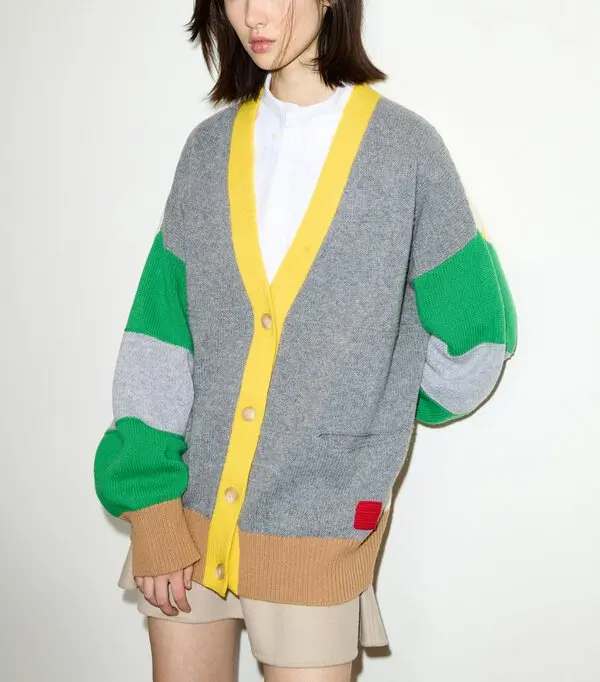 Max & Co. Knitted Striped Cardigan