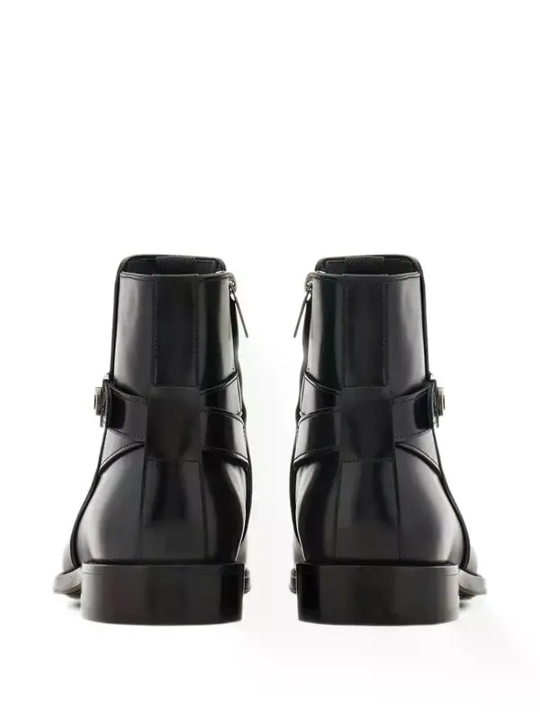 FERRAGAMO Ankle Boots With Hug Buckle