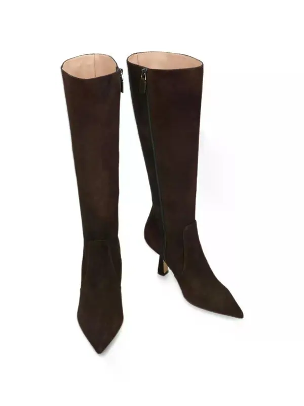 STUART WEITZMAN Super Sculpt Zip Knee-high Boots