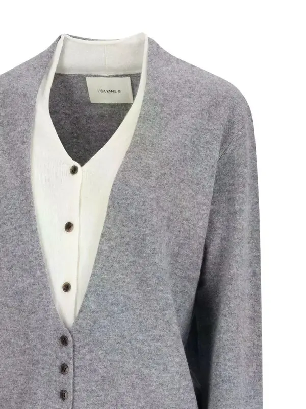 LISA YANG Vani Layered Cardigan