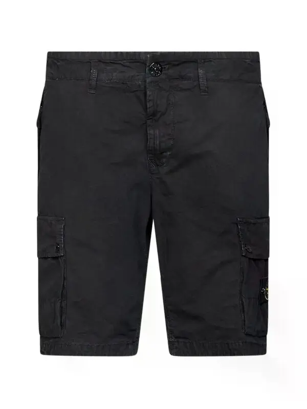 Stone Island Logo-patch Cargo Shorts