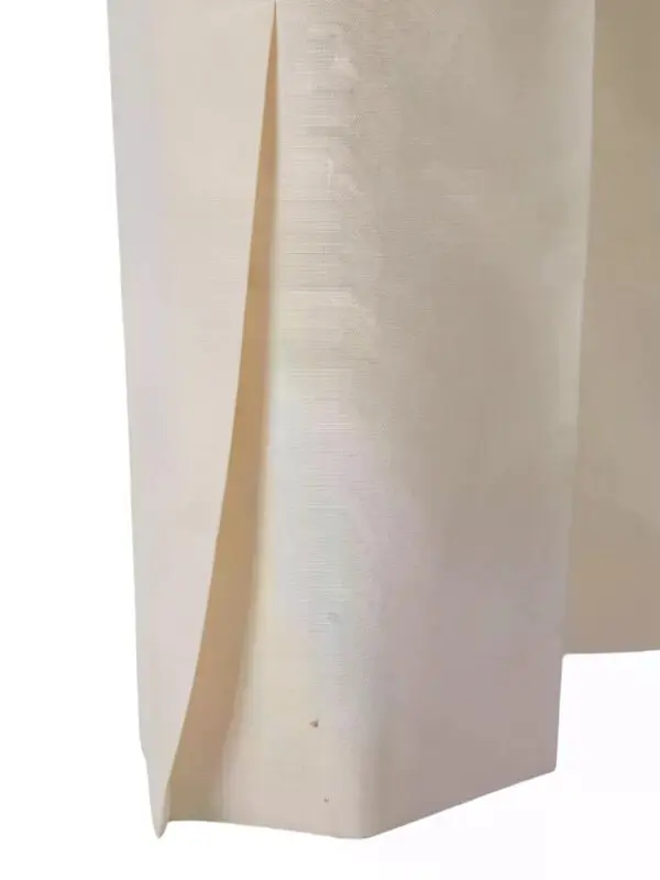 Khaite Pressed-crease Slit-hem Trousers