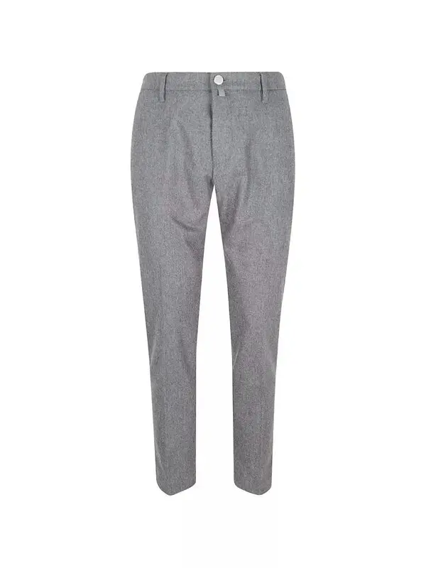 JACOB COHЁN Pressed-crease Tailored Trousers