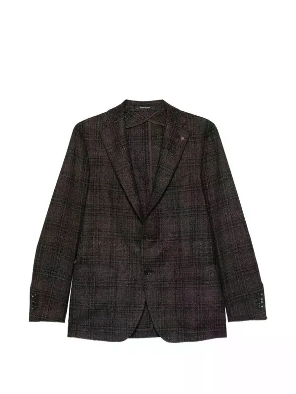 Tagliatore Checked Single-breasted Blazer